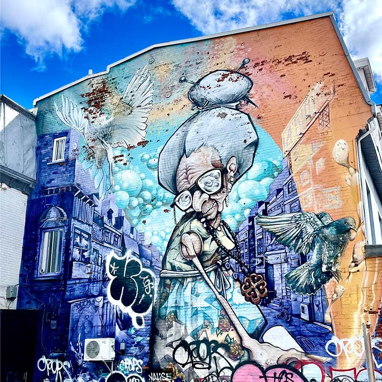 Street art à Montréal | Gloobetrotteuse Blog Voyage